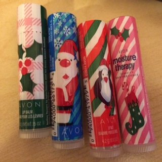 Amazon.com : Avon Holiday Lip Balms By Avon Assorted Flavors : Beauty ...