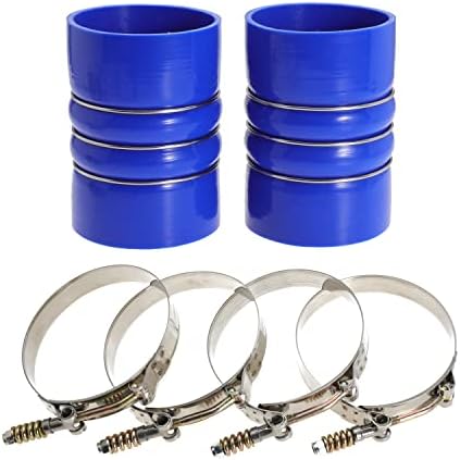 Amazon.com: Silicone Charge Air Cooler Hump Hose Boot Set 4" X 6" 4 ...
