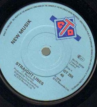 Amazon.com: NEW MUSIK - STRAIGHT LINES - 7 inch vinyl / 45: CDs & Vinyl