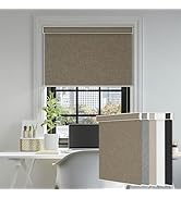 Amazon.com: PQRSHADE 100% Blackout Window Shades Pull Down for Indoor ...