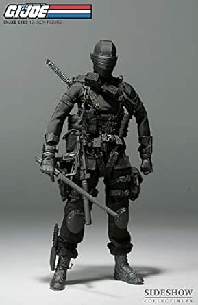 Amazon.co.jp: Side Show Snake Eyes 12" Figure GI Joe Snake Eye Sideshow ...