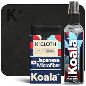 Amazon.com: Koala Eyeglass Lens Cleaner Spray Kit | (1x) Glasses ...