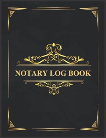 Notary Log Book: Public Notary Records Book with 254 Entries for ...