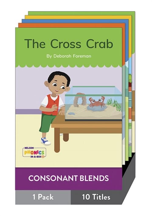 Nelson Phonics in a Box 2: Consonant Blends Story Books X 10: Deborah ...