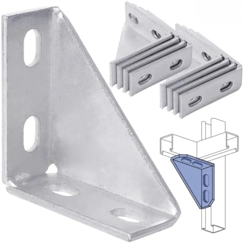 Amazon.com: yeesport 90 Degree Gusseted Fittings, Carbon Steel Q235 4 ...