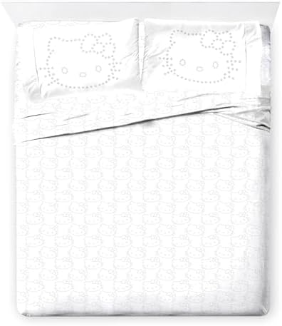 Amazon.com: Jay Franco Hello Kitty Twin Size Sheet Set - Super Soft 3 ...