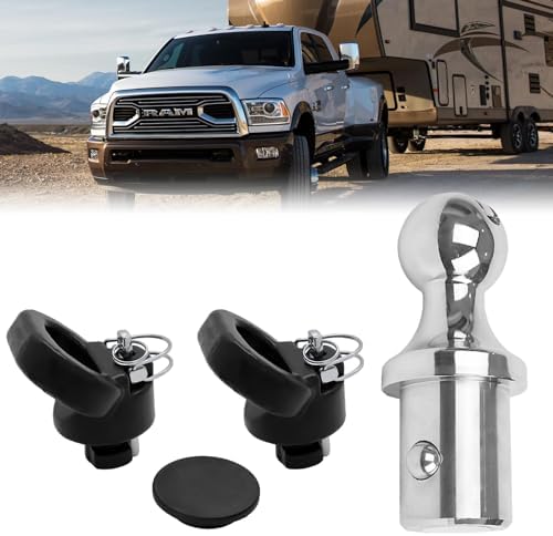 Maureen 60618 Puck System Gooseneck Hitch Kit - Gooseneck Ball - Chain ...