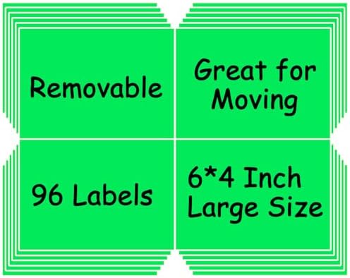 Amazon.com : HABGP Labels for Storage Bins, Matte Removable Storage Bin ...