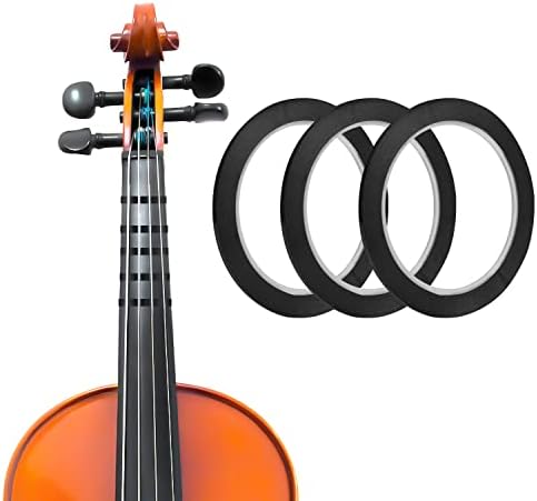Amazon.com: 3 Rolls Violin Fingering Tape, 3mm Violin Finger Tape Cello ...