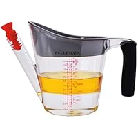 Amazon.com: Bellemain 4-Cup Fat Separator / Measuring Cup with Strainer ...