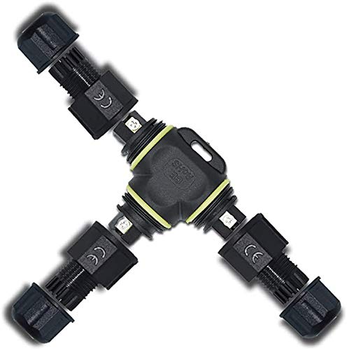 Buy YoungPower 3 Way Junction Box IP68 2Pin/3Pin/4Pin Waterproof ...