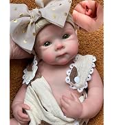 Amazon.com: Abenduot 18inch Open Mouth Full Body Silicone Baby Dolls ...