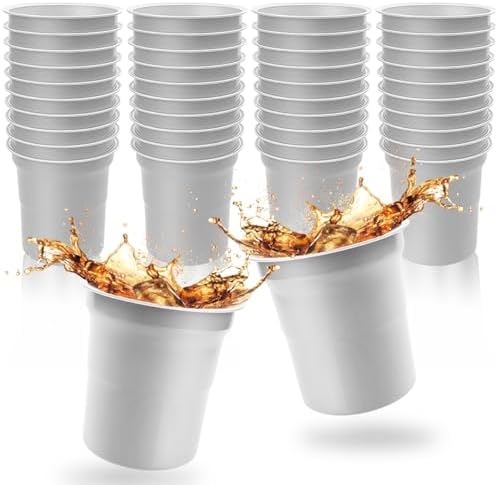 Amazon.com: Ball Aluminum Cup Recyclable Party Cups, Ball Logo, 12 oz ...