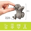 Amazon.com: Genuine Fred, SLOW BREW, Sloth Resuable Silicone Tea ...