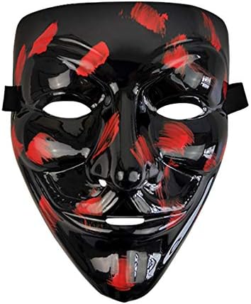 4 Pack V for Vendetta Hacker mask for Halloween Costume Cosplay Party Masks