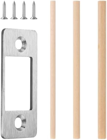 Deadbolt Strike Plate Door Backplate, Deadbolt Restorer Strike Plate ...