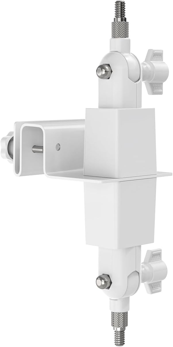 Amazon.com : Holicfun 2-in-1 Security Camera and Solar Panel Pole Mount ...