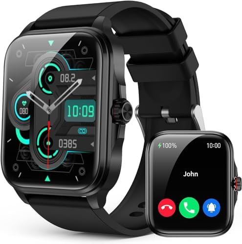 Amazon.com: JUGEVI Smart Watches for Women Men, Smart Watch Fitness ...