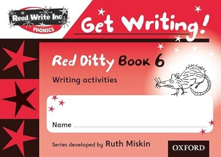 Read Write Inc. Phonics: Get Writing!: Red Ditty Books 6-10 School Pack ...