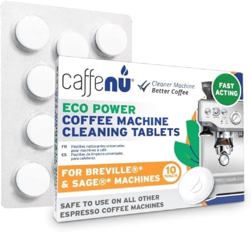Amazon.com: Breville Espresso Cleaning Tablets, Cleaning Pods, Coffee Machine Cleaner, 8 Pack ...