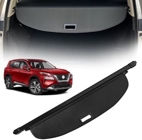 Amazon.com: AUXKO Retractable Cargo Cover for Nissan Rogue 2021-2025 ...