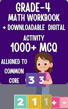 Grade 4 Math Workbook Vol 1: Common Core 4.NBT Practice for Number ...