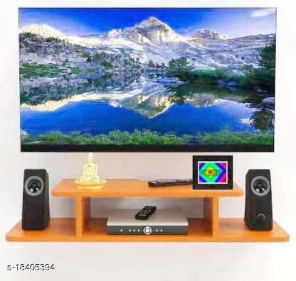 Craft Online Engineered Wood Setup Box Stand/Set Top Box Stand Wall ...