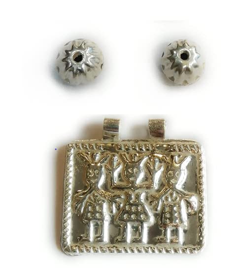 shree jewellers SJ Silver Ahoi Ashtami Ahoi Mata Pendant [Locket] 1pcs ...