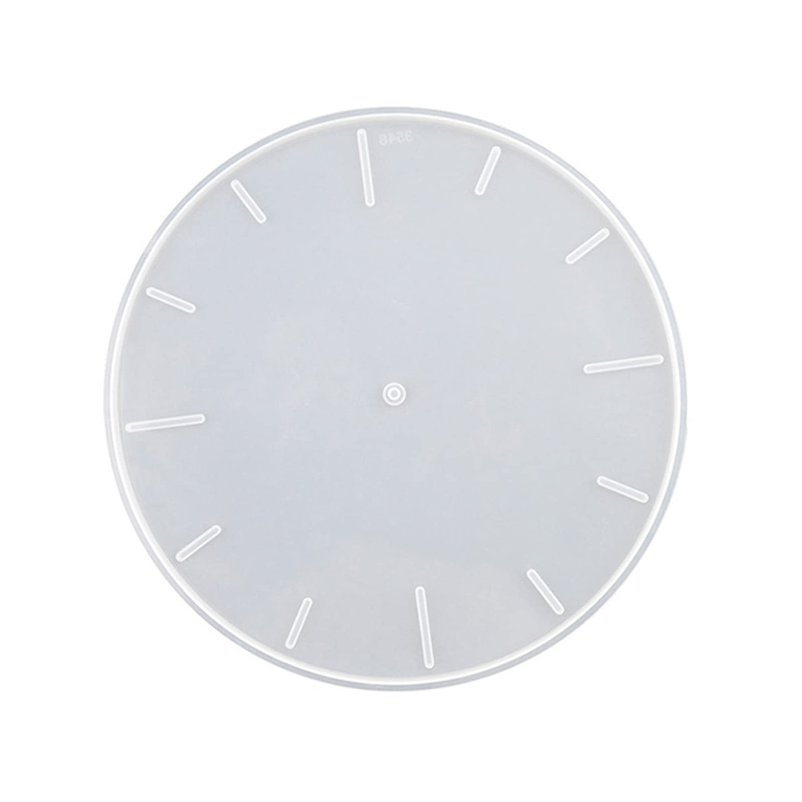 Amazon.com: Cloudool Clock Resin Molds Large Number Clock Silicone Mold ...