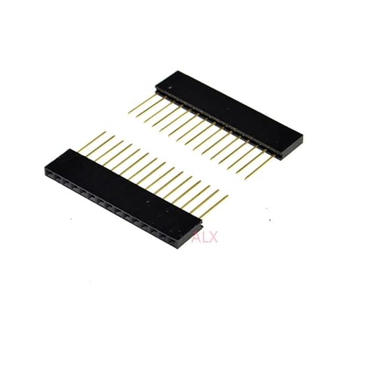 10PCS 15 PIN Single Row Straight Female PIN Header 2.54MM Pitch pin ...