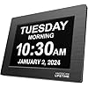 Amazon.com: American Lifetime Large Digital Wall Clock for Seniors ...