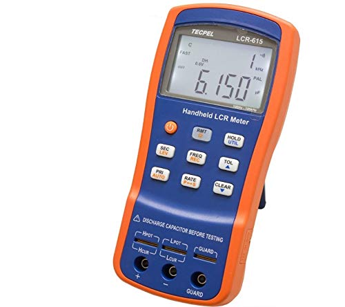 Digital Handheld LCR Meter Component Tester 100KHz LCR-615