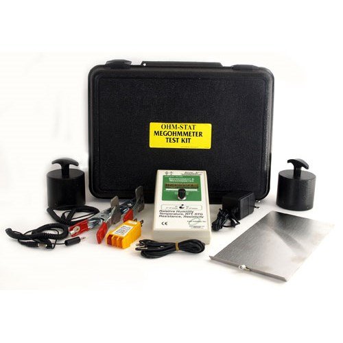 Static Solutions RT-1000 Ohm-Stat Megohmmeter Kit: Science Lab ...