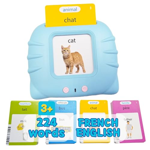 Snapklik.com : ULTRAPOPP French English Talking Flash Cards For ...