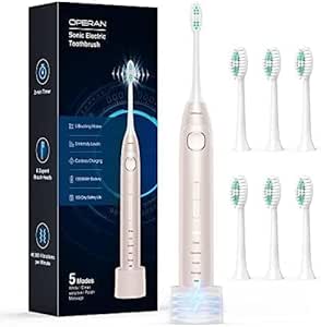 Amazon.com: Operan Electric Toothbrush for Adults and Kids High Power ...