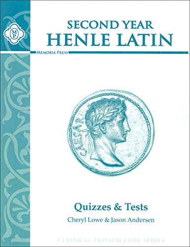 Henle Latin II Quizzes & Tests: Cheryl Lowe, Jason Andersen ...