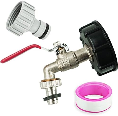 SZCXDKJ IBC Tank Adapter S60X6 Thread Connector Replacement Valve ...