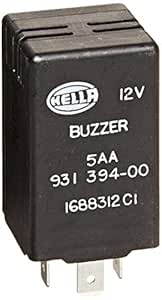 HELLA 931394007 12V 3-Pin Dual Rate Buzzer : Amazon.in: Car & Motorbike