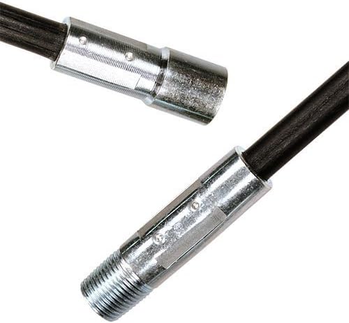 Amazon.com: 5ft Fiberglass Chimney Brush Rods | 0.440 Diameter with 3/8 ...