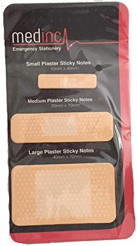 TIESOME Large Funny Nurse Sticky Notes, 8 Pack Nursing Self Stick Note ...