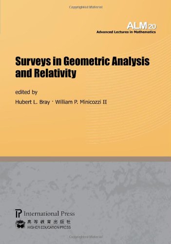 Buy Surveys In Geometric Analysis And Relativity Advanced Lectures In 2853