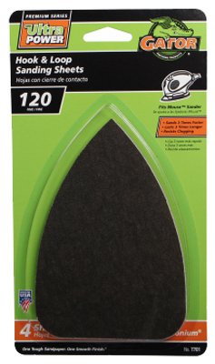 Gator 7701 120-Grit Mouse Sander Sheets, 4-Pk. - Quantity 5 - Amazon.com