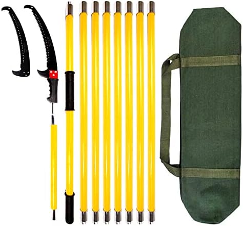 Amazon.com: 30 Feet Tree Pole Pruner, Durable Tree Trimmers Handle ...
