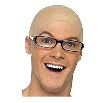 KANABEE Latex Bald Cap Skinhead Wig Flesh Skin Adult Rubber Head Cap ...