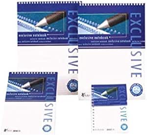 Amazon.com : Sharp Color A6 Grid 100yp Cardboard Cover Spiral Bound ...