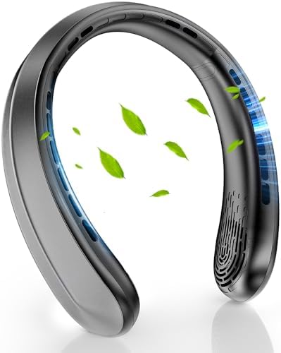 Amazon.com: Neck Fan, Portable Fan around Neck, 5200mAh Battery ...