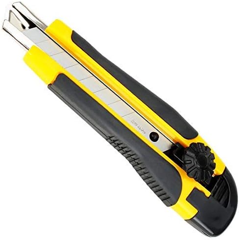 Toxen Utility Knife - Retractable Box Cutter for Cartons, Cardboard ...