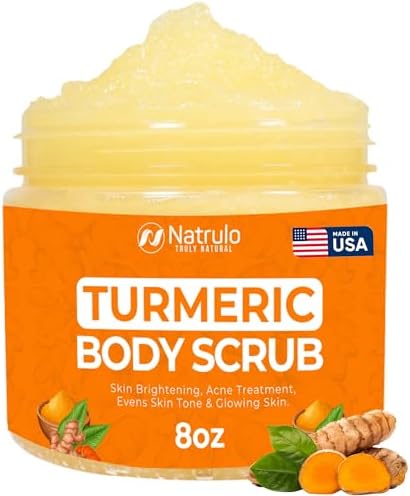 Amazon.com : GLO Melanin Turmeric Scrub for Dark Spots, Brightening ...