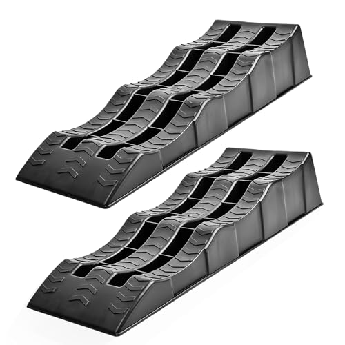 Savieva Caravan Levelling Ramps – 2 Pack Heavy-Duty Motorhome ...