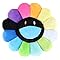 Amazon.com: SNEPOO Smile Face Plush Rainbow Pillow, Sunflower Indie ...
